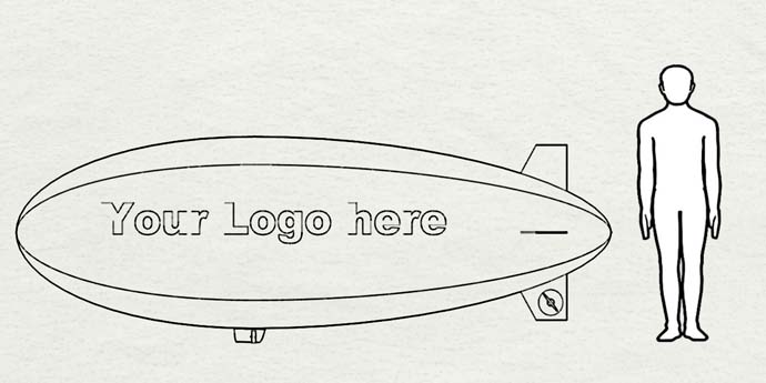 RC Blimps design line