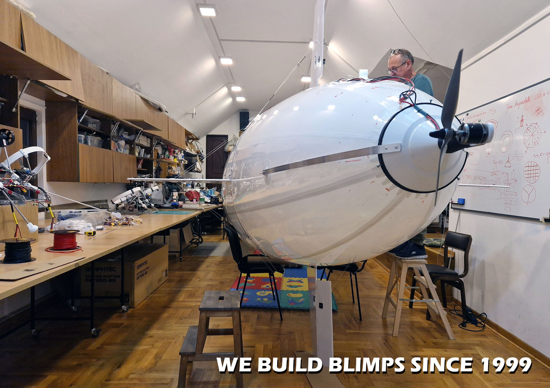 RC Blimps and Aerial Surveillance Systems